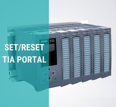 Cómo utilizar como dios manda los SET y RESET en TIA Portal